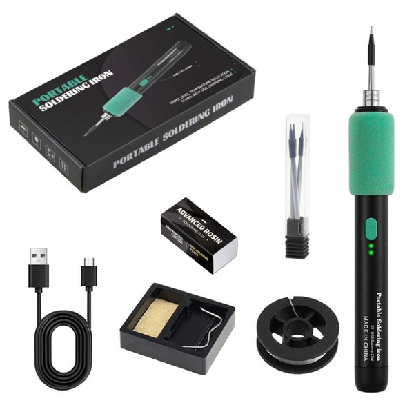 (1 комплект) Новый USB электрический паяльник mini small soldering iron ...