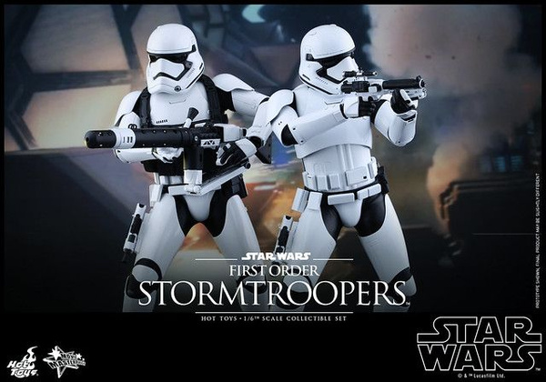 Hot Toys Star Wars: The Force Awakens First Order Stormtroopers ...