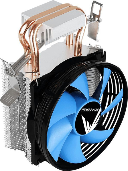 Кулер для процессора Formula AC Verkho 2 Soc-AM5/AM4/1200/1700/1851 black/blue 4-pin 15-25dB Al ...