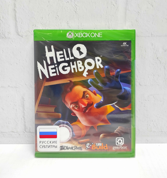 Hello Neighbor Привет Сосед Русские субтитры Видеоигра на диске Xbox ...
