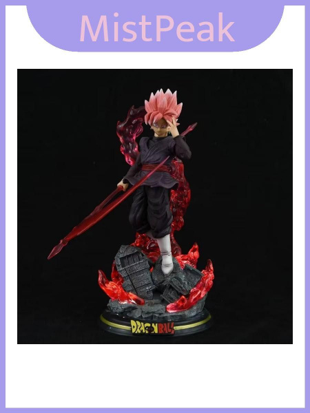 фигурка dragon ball gk super saiyan zamasu pink goku scythe shape pvc ...