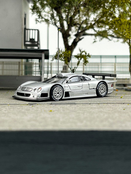 POPRACE 1:64 Mercedes-Benz CLK GTR Легковая модель автомобиля купить на ...