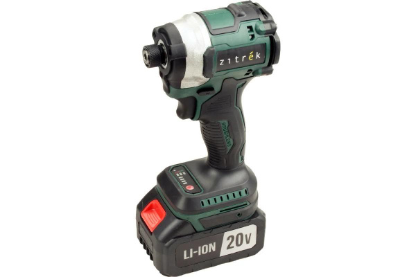 Винтоверт аккумуляторный ударный бесщеточный DKIS20 PRO в кейсе, 20В, 200 Нм, 2x4.0Ач 085-1018 ...