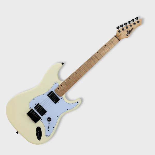 Palker Riff Reaper HH Stratocaster Ivory White Электрогитара с чехлом ...