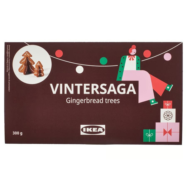 IKEA VINTERSAGA Пряничные деревца, 300 г купить на OZON по низкой цене ...