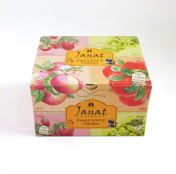 Чай Janat Paris Four Flavour Assortments - 40 пакетиков купить на OZON ...