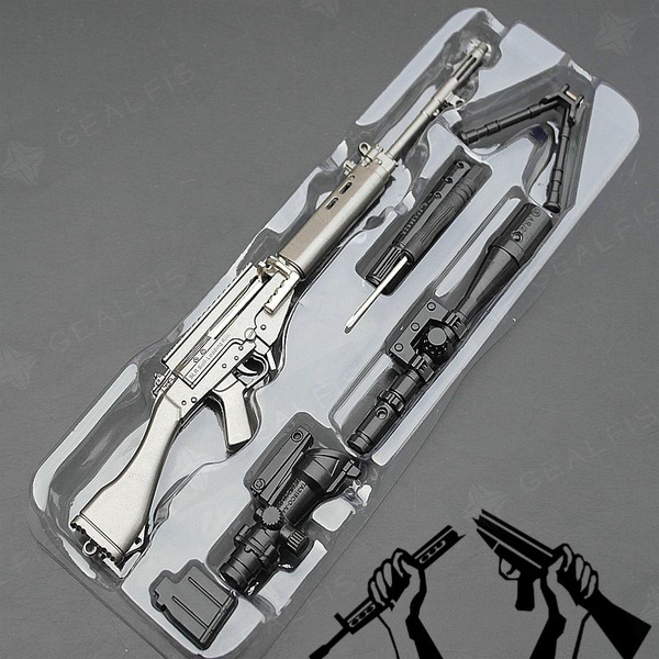 Мини AKM модель оружия Battlefield PUBG серия брелок M416 AWM AKM 98K ...