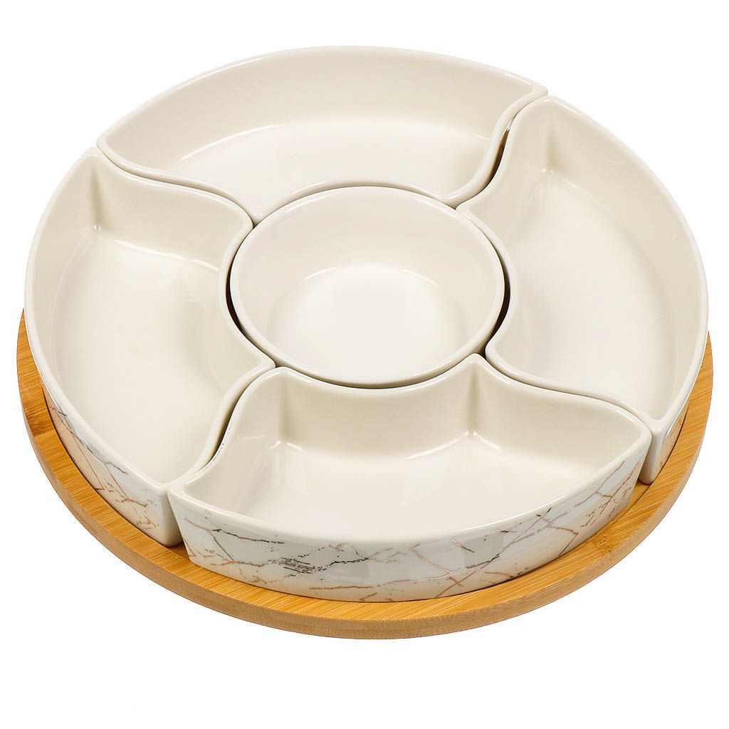 Менажница "Менажницы", диаметр 30 см, 6 шт купить на OZON по низкой цене (3127139286)