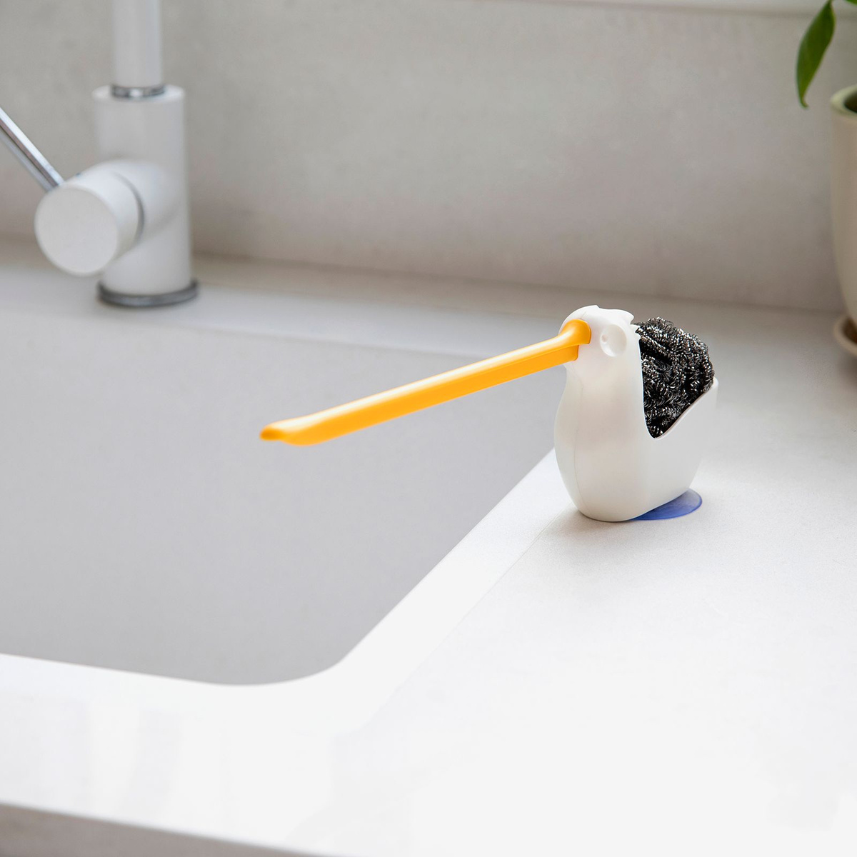 Держатель кухонный для губки, мыла Peleg Design, 25.2 см х 5 см х 9.3 ...