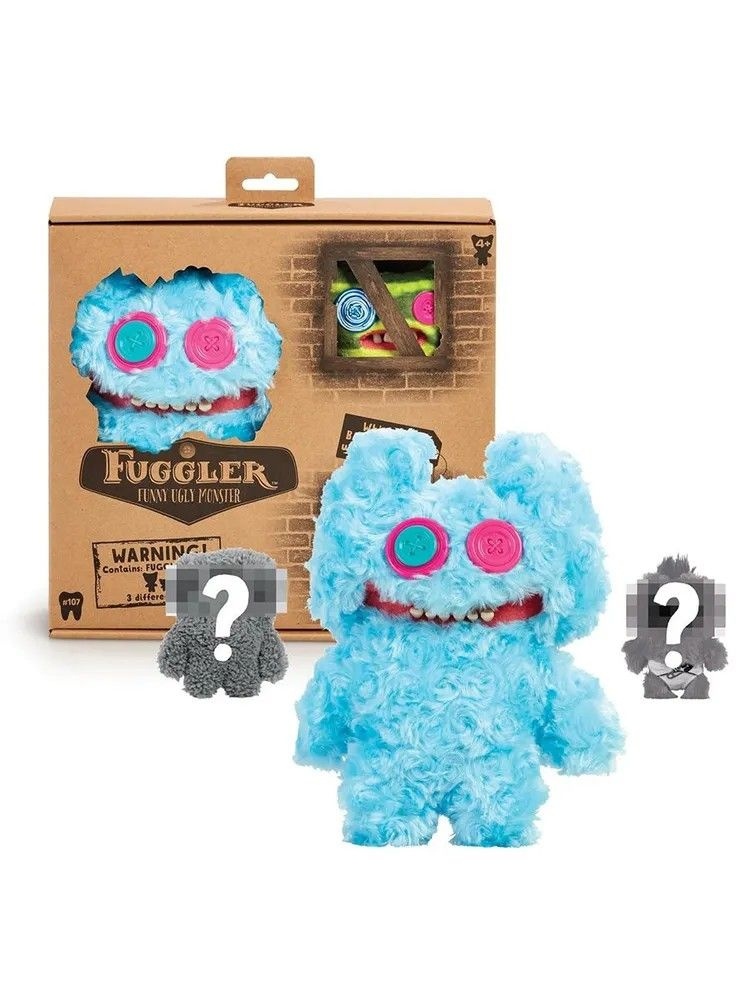 Fuggler Funny Ugly Monster Hairy Fuggs Sir Belch / Игрушка-зубной ...