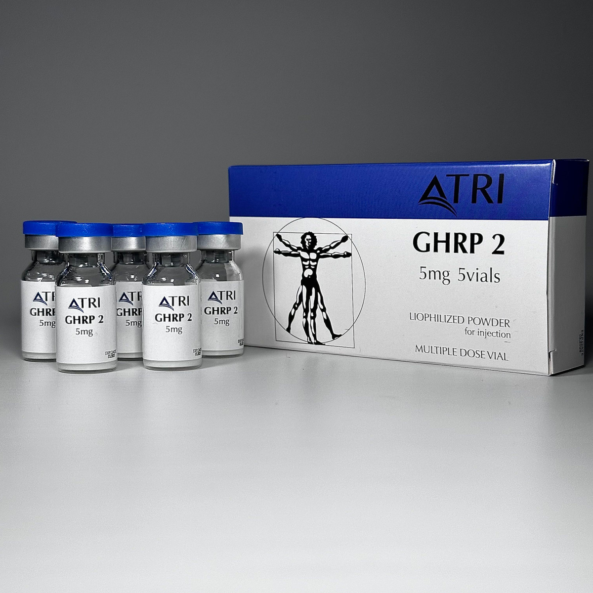 Средство для кожи GHRP 2 5мг ATRI / 5 флаконов купить на OZON по низкой цене (2510335794)