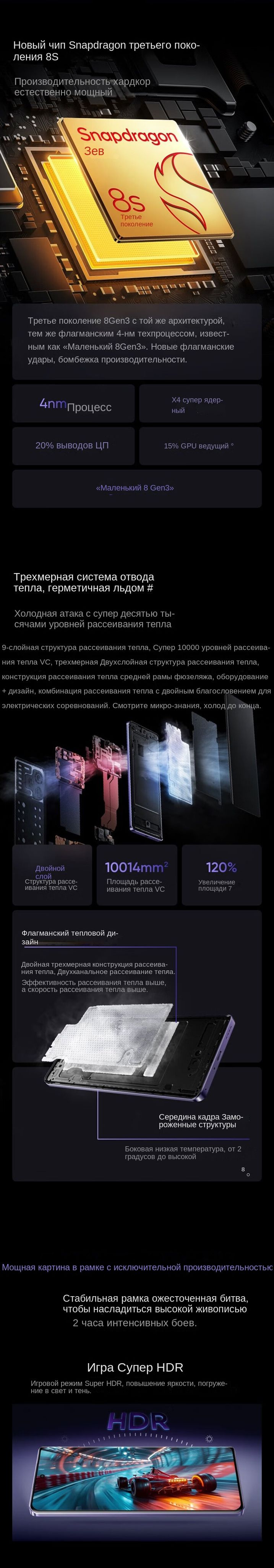Смартфон realme GT6-1 512 ГБ 16 ГБ Серебряный 6.78 OLED/AMOLED realme GT6Европейская версия ...