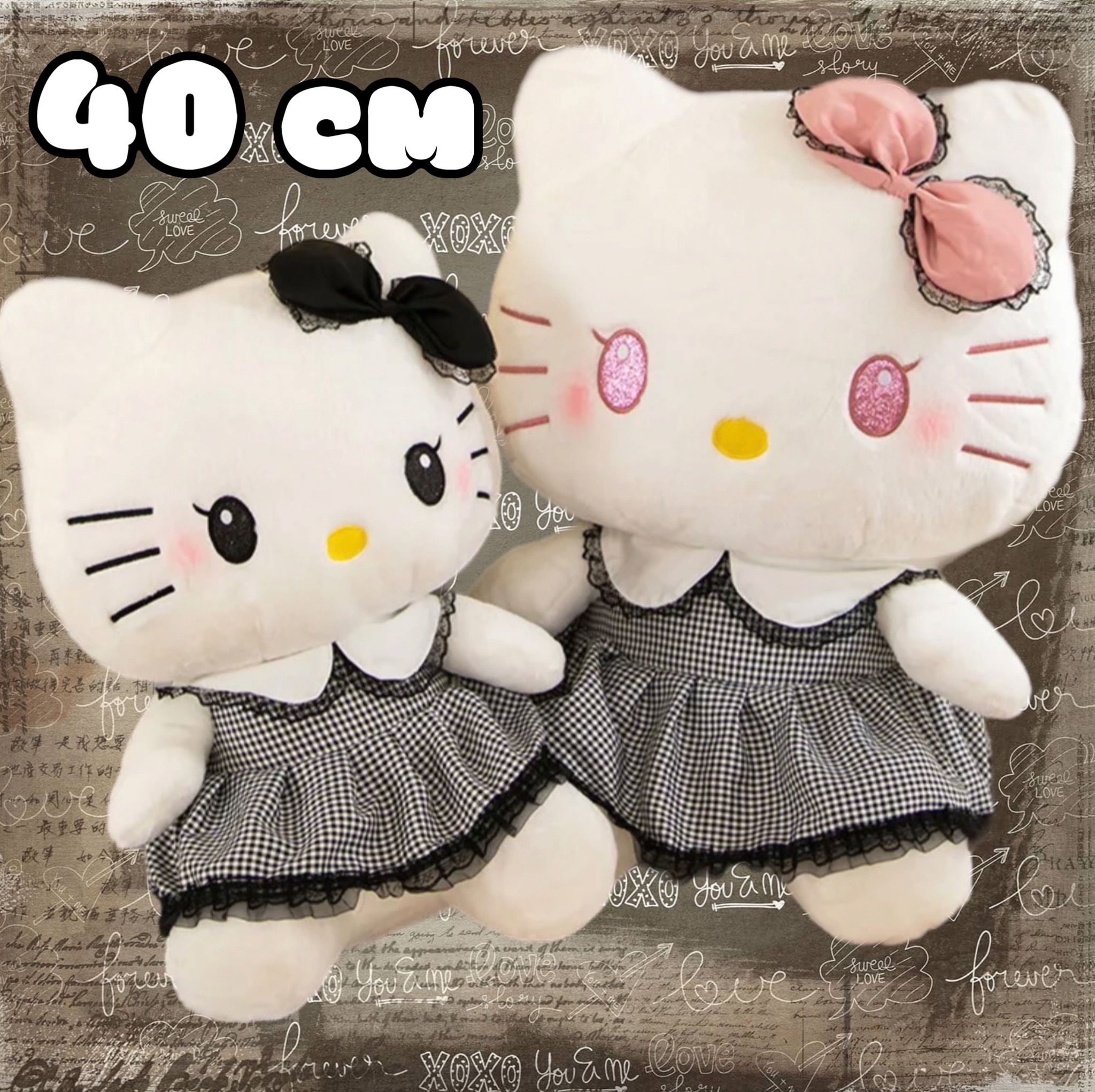 Мягкая игрушка Хэллоу Китти/Hello Kitty/40см+ Маршмеллоу в подарок ...