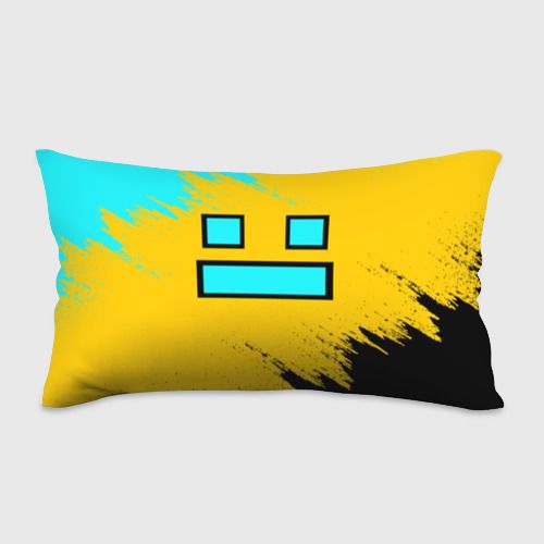 Geometry Dash smile брызги красок Подушка купить на OZON по низкой цене ...