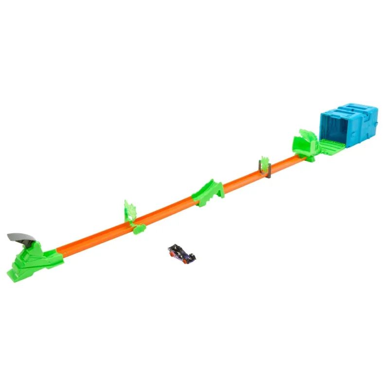Трек Hot Wheels игрушка автотрек Хотвилс Гоночная Ледяная автомобильная ...