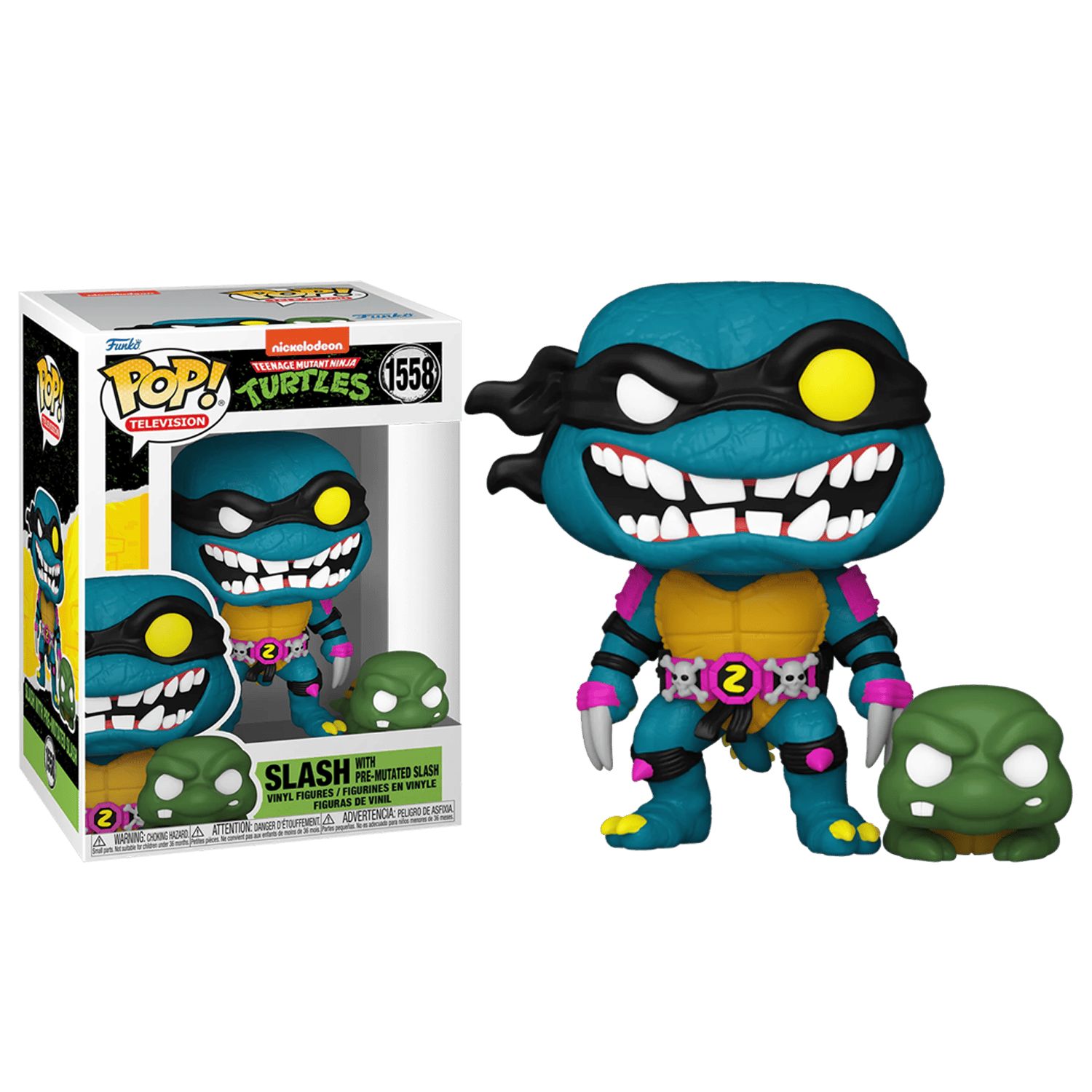 Фигурка Funko Pop! Teenage Mutant Ninja Turtles: Slash with Pre-Mutated ...