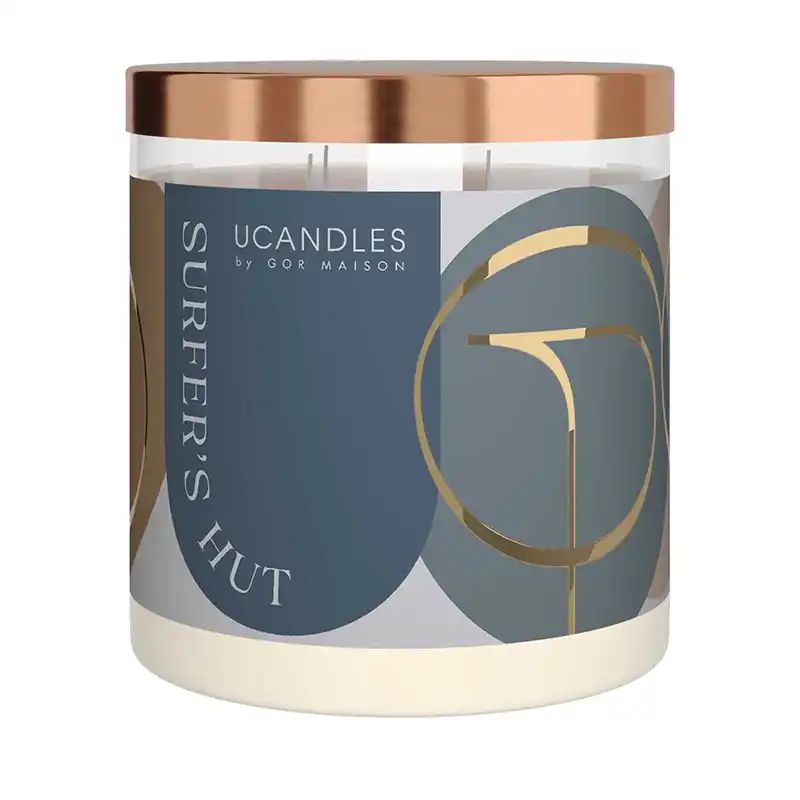 Свеча ароматическая Ucandles "Surfer's hut" для8 марта, Новый год, 10 ...