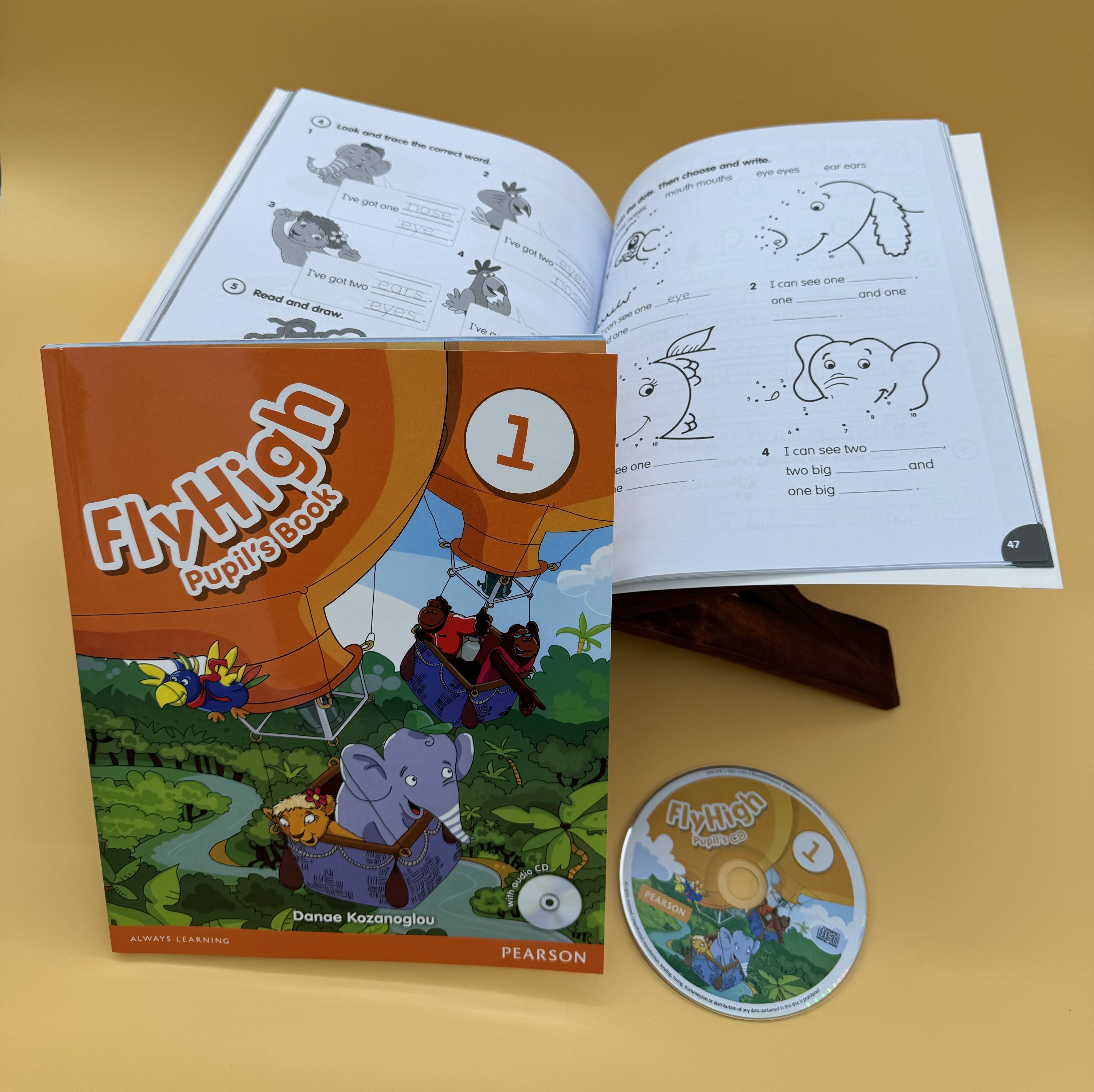Fly High 1 ПОЛНЫЙ КОМПЛЕКТ: Pupil's Book + Activity Book + CD ...