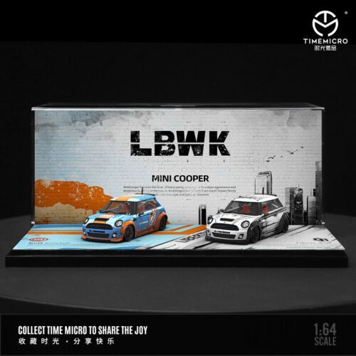 Коллекционная машинка TIME MICRO 1:64 LBWK Mini Cooper cartoon version ...
