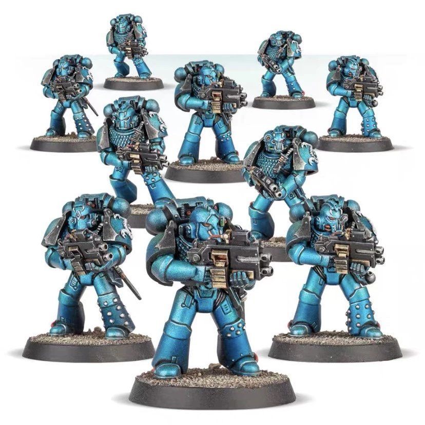 Смола Миниатюра Alpha Legion Headhunter Kill Team Warhammer 40000 ...