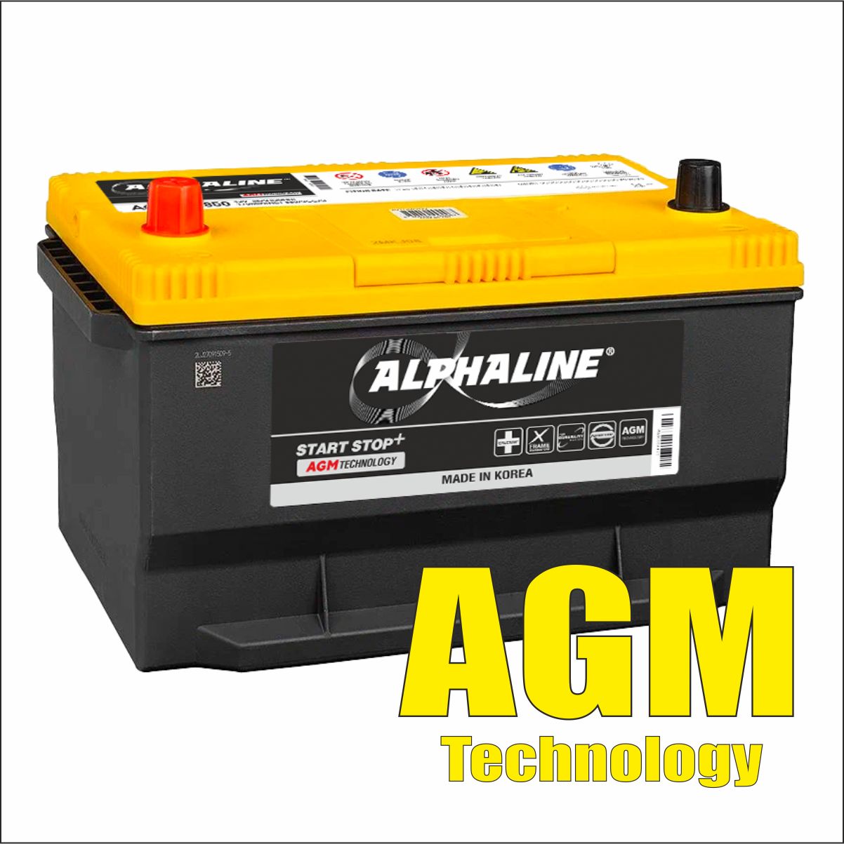 AlphaLINE Аккумулятор автомобильный, 85 А•ч, Прямая (+/-) полярность ...