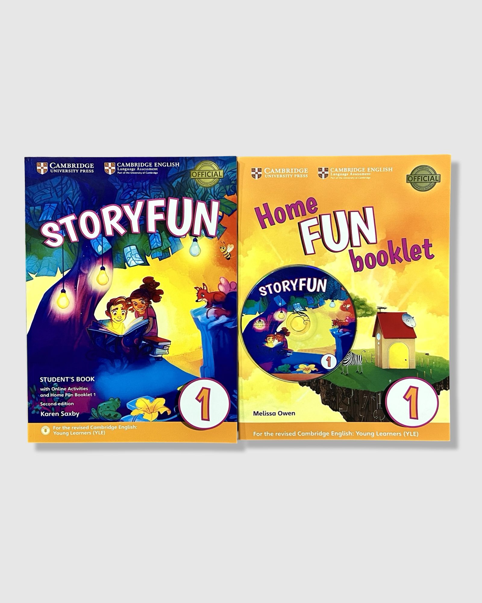 Storyfun 1 - 2nd edition (Student's book + Home fun booklet 1 + диск ...