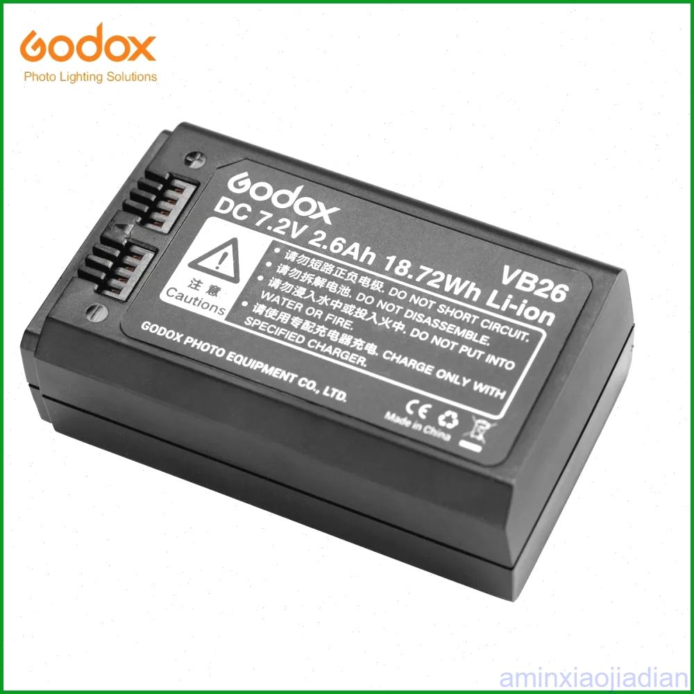 Godox VB26 Аккумуляторы подходят для для вспышки V1 v850iii v860 iii ...