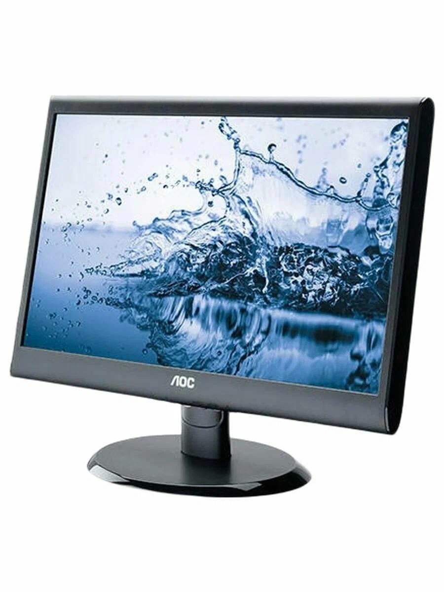 AOC 20" Монитор e2050s, черный купить на OZON по низкой цене (3073518946)
