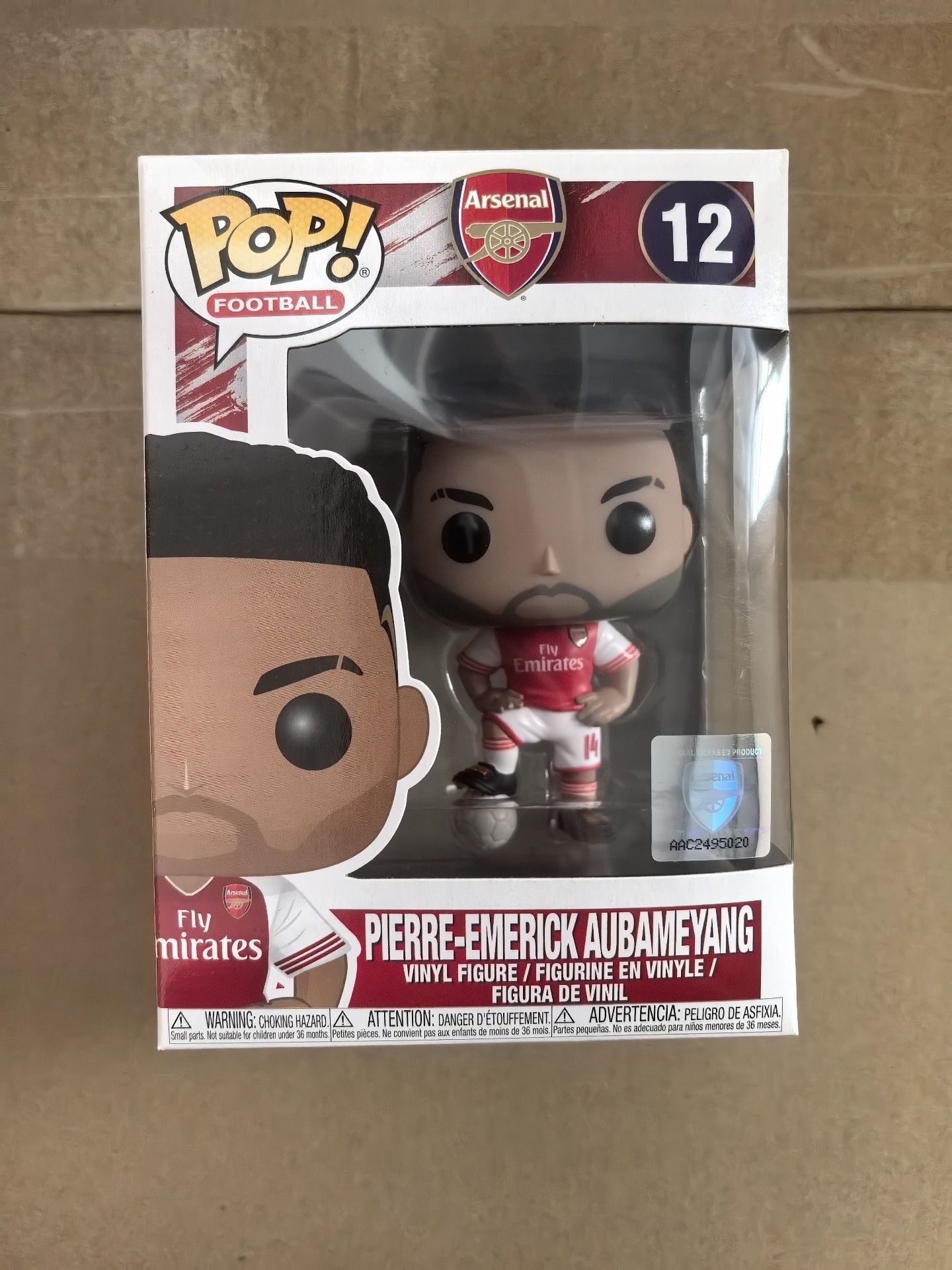 Фигурка Funko POP! Arsenal Pierre-Emerick Aubameyang Домашняя майка ...