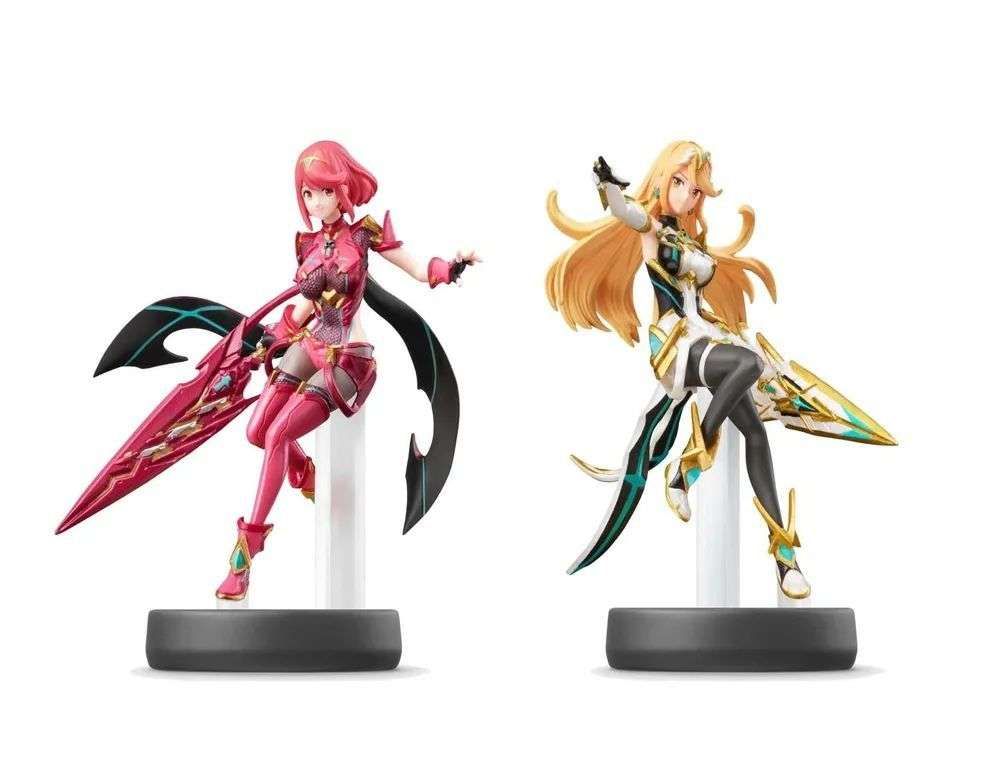 Xenoblade Pyro и Mithra Amiibo (коллекция Super Smash Bros купить на ...