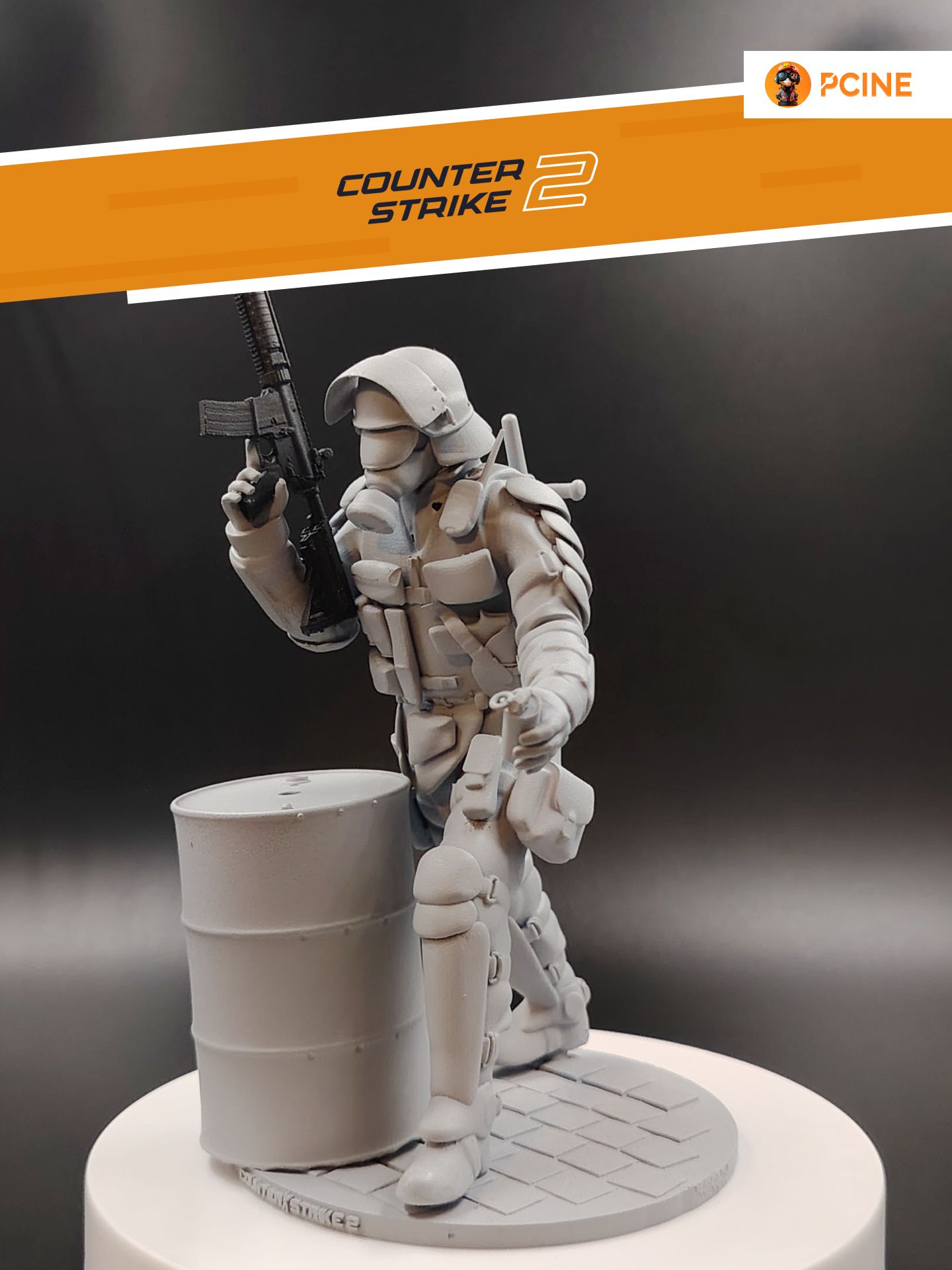 CS2 Фигурка/Моделька из игры Counter-Strike 2, Agent Chem-Haz Capitaine ...