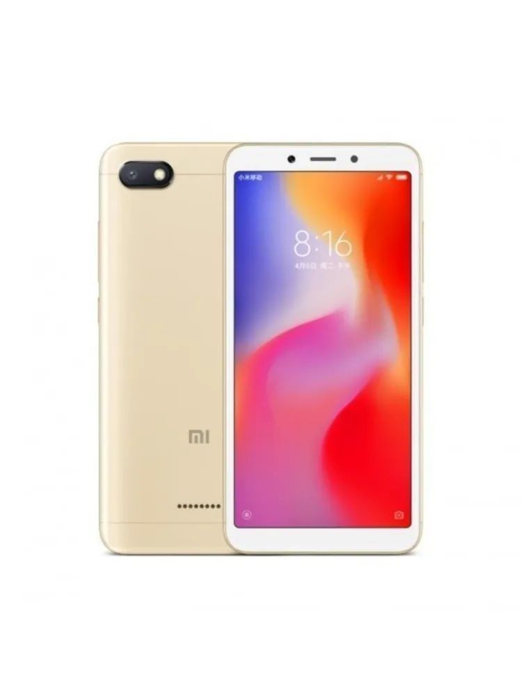Смартфон Xiaomi Redmi 6A 64 ГБ 4 ГБ Золотой 5.45 IPS Смартфон Redmi 6A ...