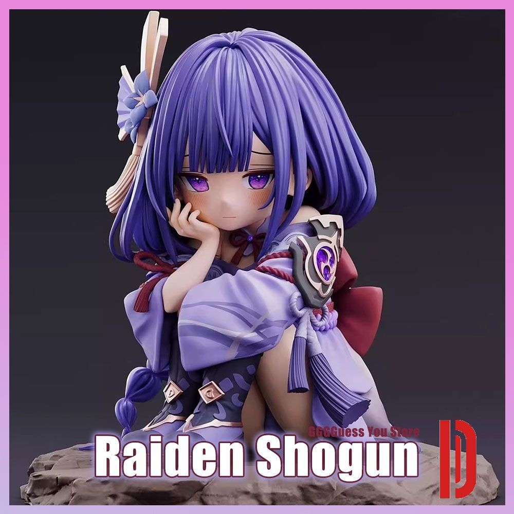 Аниме фигурка Genshin Impact Raiden Shogun 14cm купить на OZON по ...