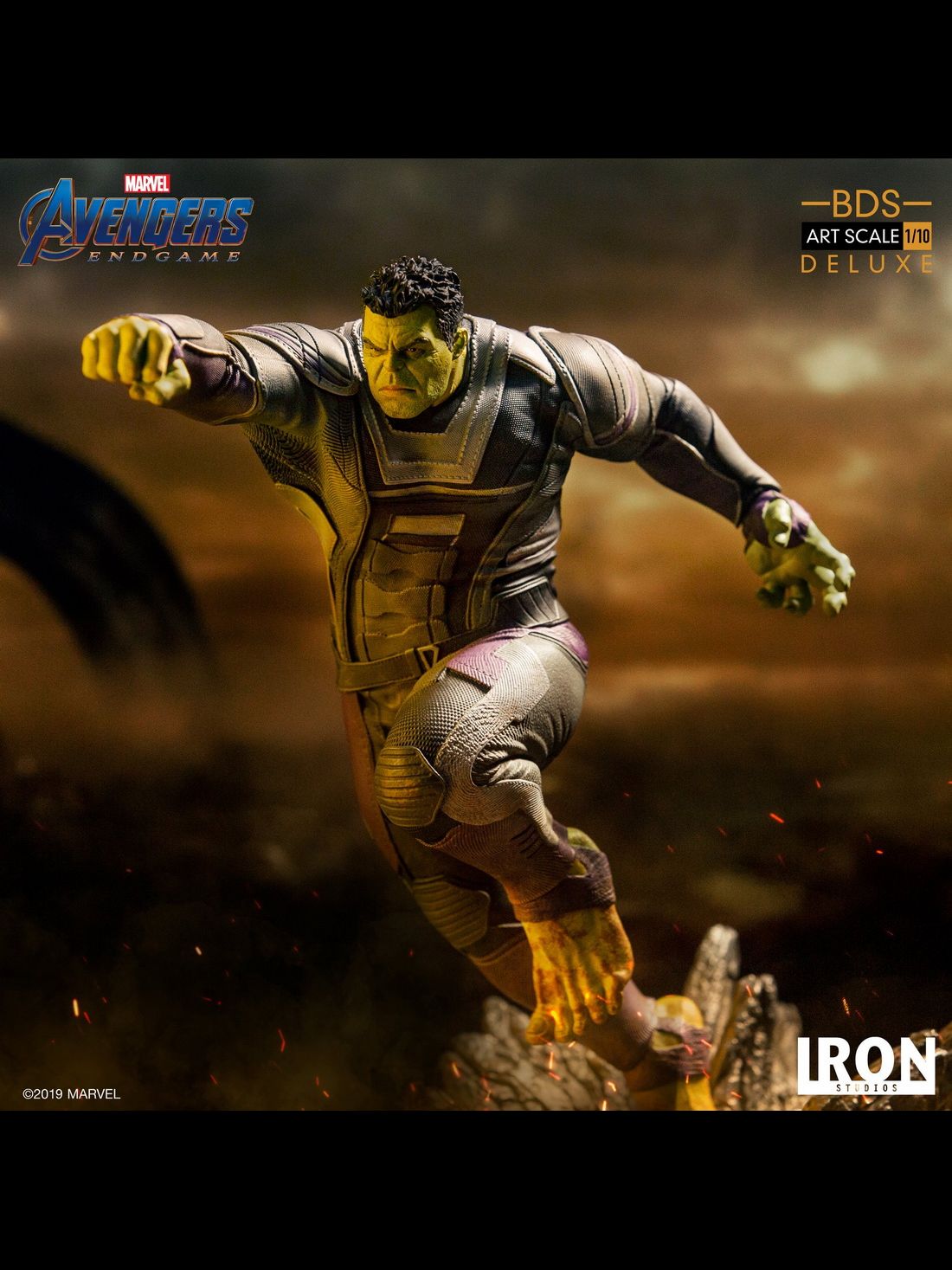 Toy Iron Studios: 1/10 "Мстители 4: Финальная битва"-Халк/Hulk DX ...