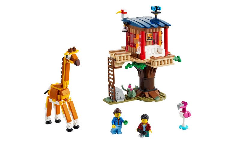 LEGO Creator Safari Wildlife Tree House Set 31116 Кубики купить на OZON ...