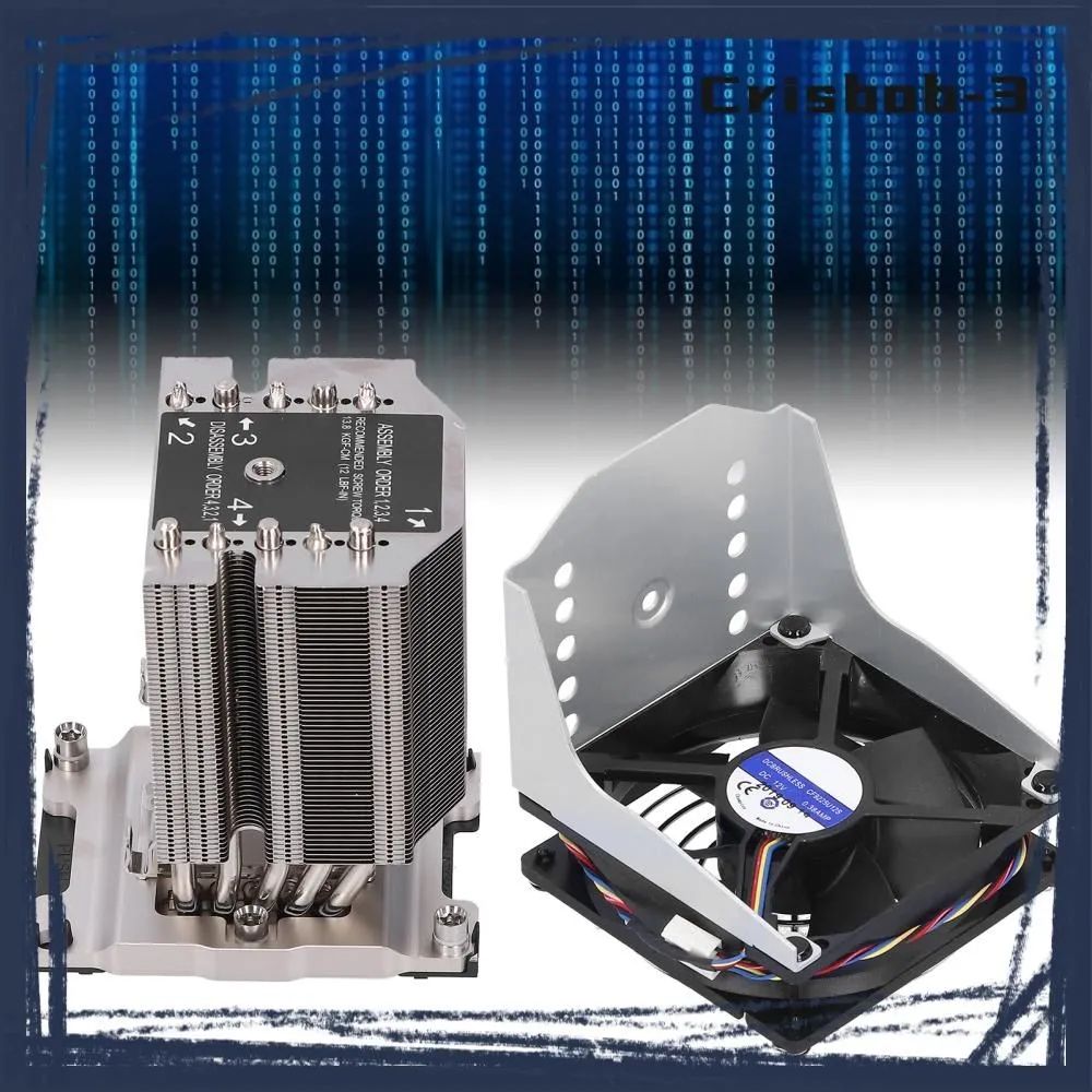 CPU охладитель SNK-P0070APS4, низкий уровень шума, для LGA 3647 ...