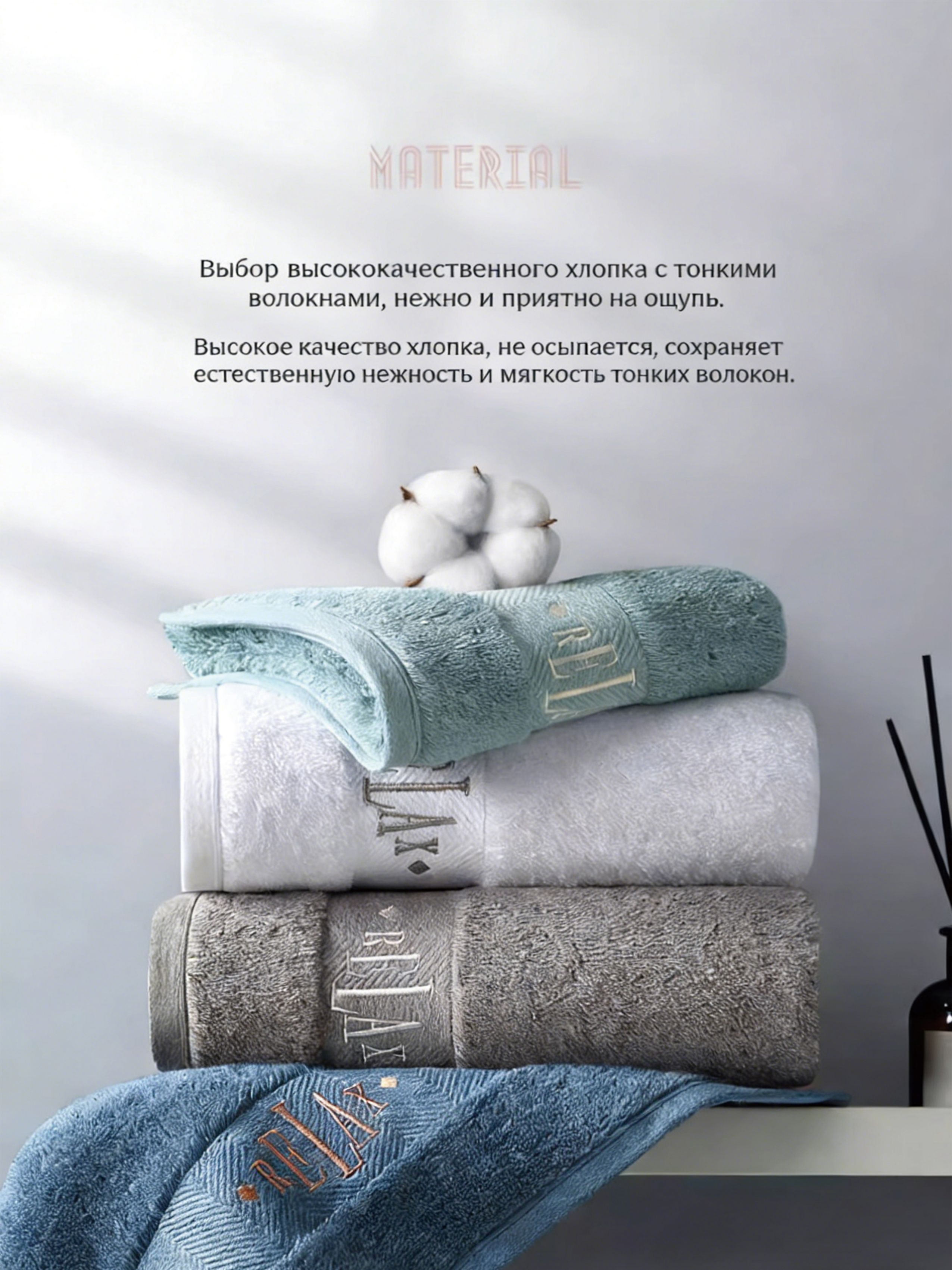 CARESEEN Рушник Хлопок, 42х40 см, 3 шт. купить на OZON по низкой цене ...