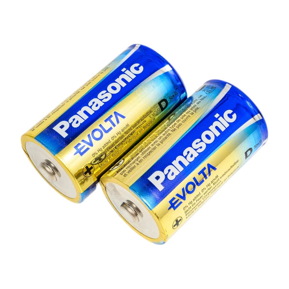 Батарейка Panasonic LR20 EVOLTA BL2 6604 купить на OZON по низкой цене ...