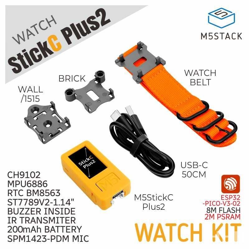 M5Stack Stick PLUS 2 с графическим программированием купить на OZON по ...