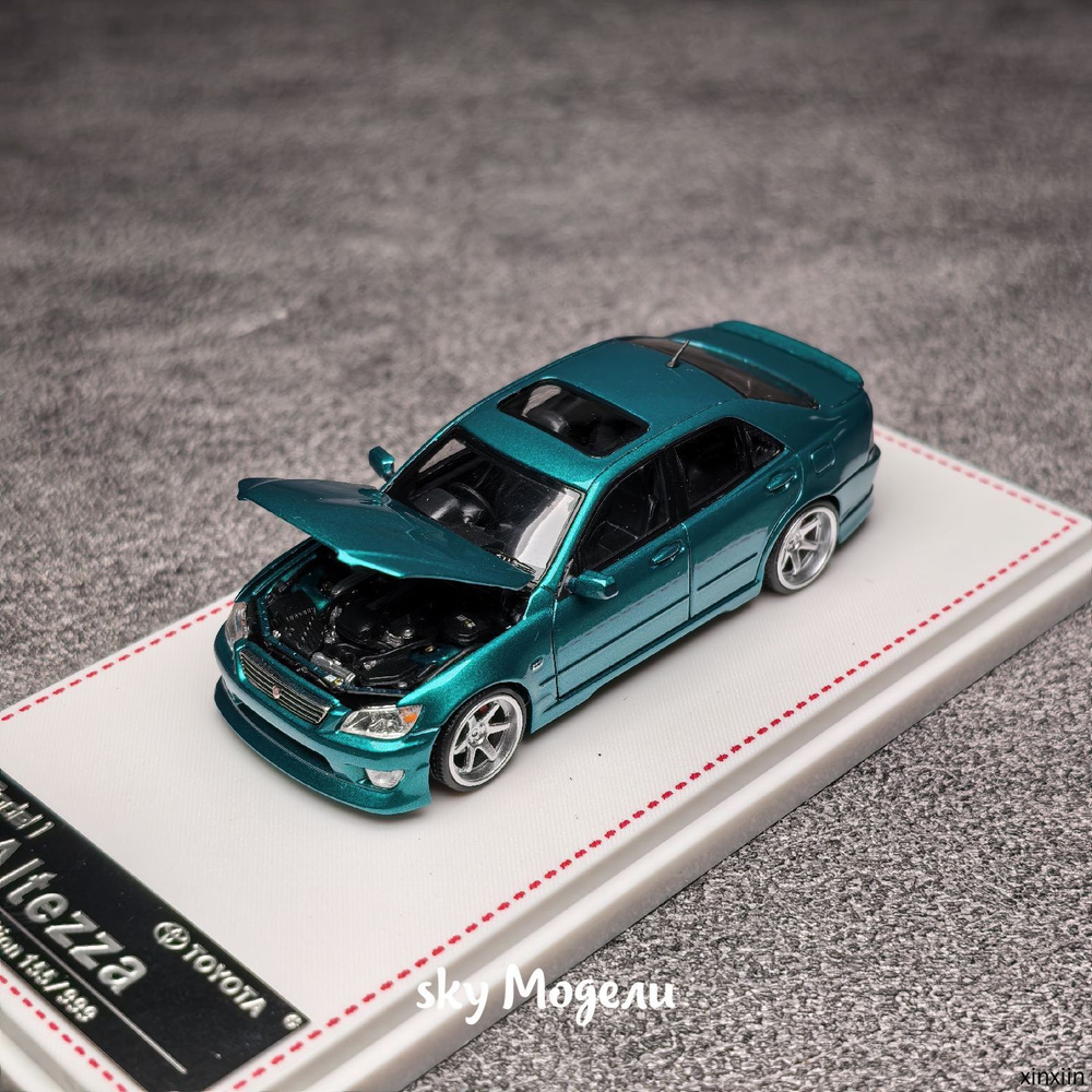 Машинка Model 1 & Focal Horizon 1:64 Toyota Altezza RS200 SXE10 Emerald ...