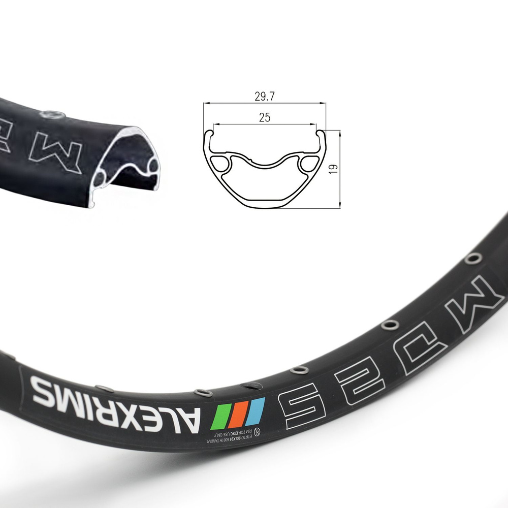 Комплект (пара на 2 колеса). Обод двойной AlexRims MD25, 27,5 ...