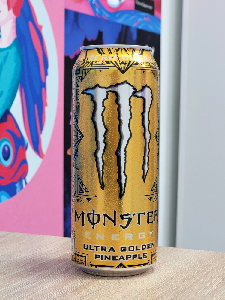 Энергетический напиток Monster Energy Ultra Golden Pineapple / Монстер ...