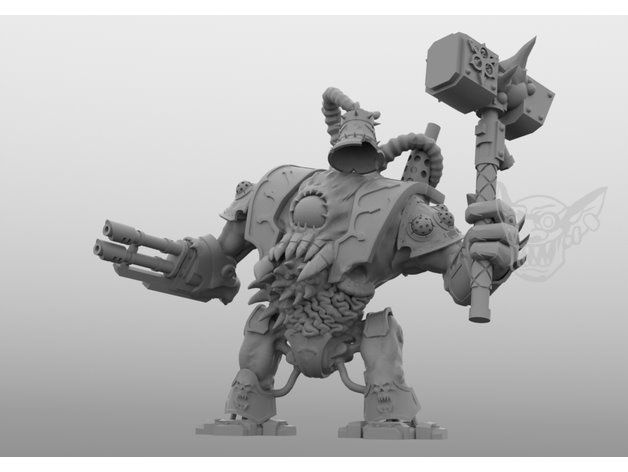 Миниатюра Warhammer 40000. World Eaters. Хельбрут / Helbrute ( 1 модель ...