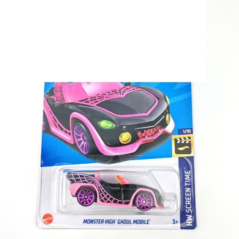 Машинка Mattel 1/64 MONSTER HIGH GHOUL MOBILE 2024-3X Model Toy Car ...