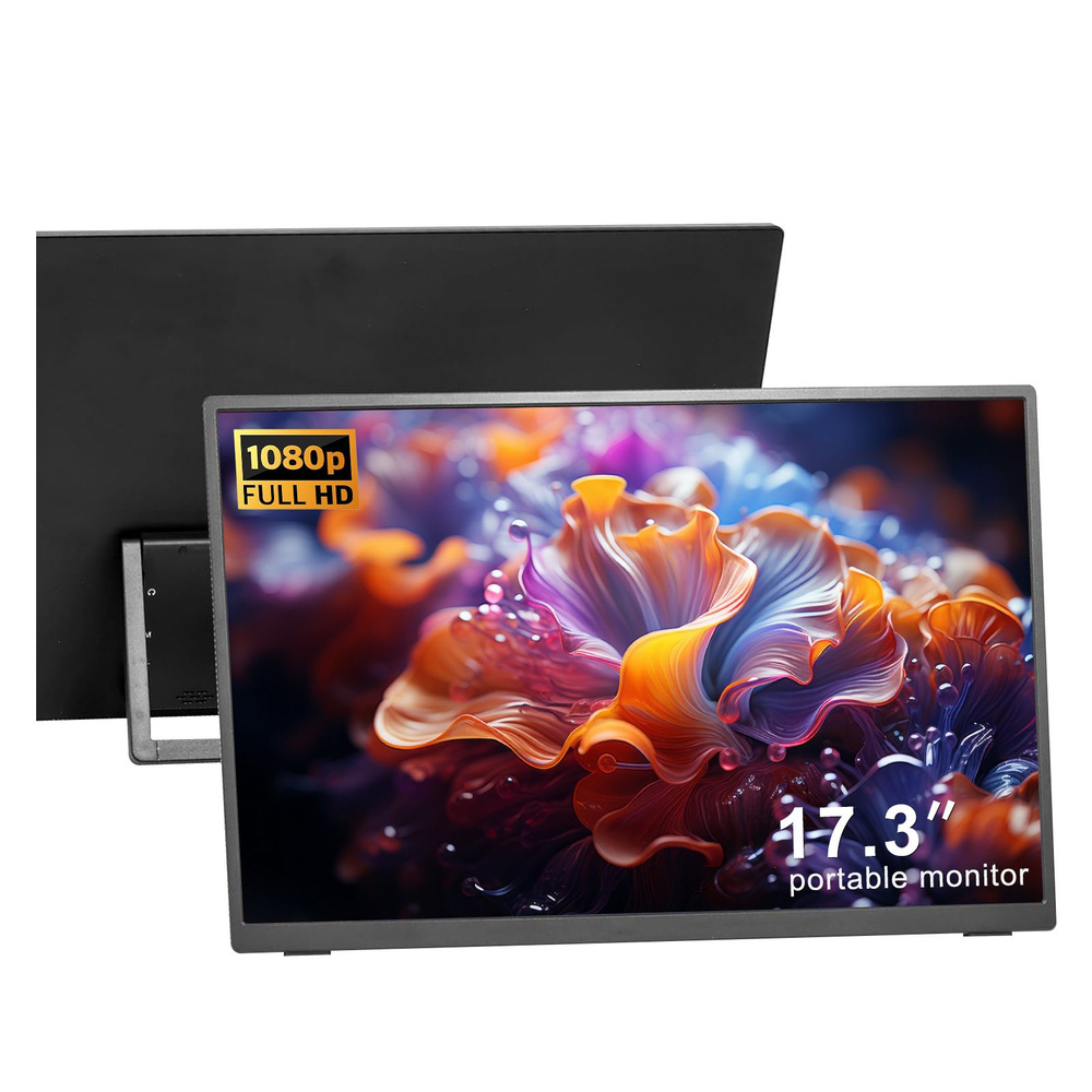 Монитор YTK 17.3" Экран портативного компьютера,Mini computer display ...