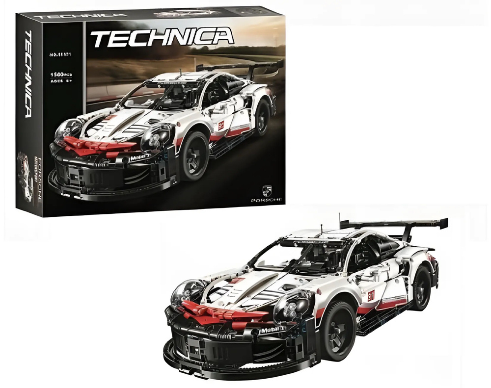 Конструктор Technic Porsche 911 RSR, 1580 дет. - купить с доставкой по ...