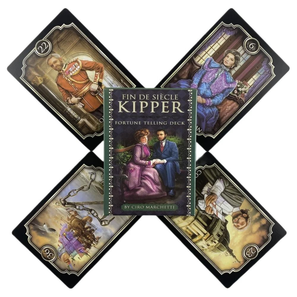 Карты таро Оракул Конец века Киппер/Fin De Siecle Kipper Oracle Tarot ...