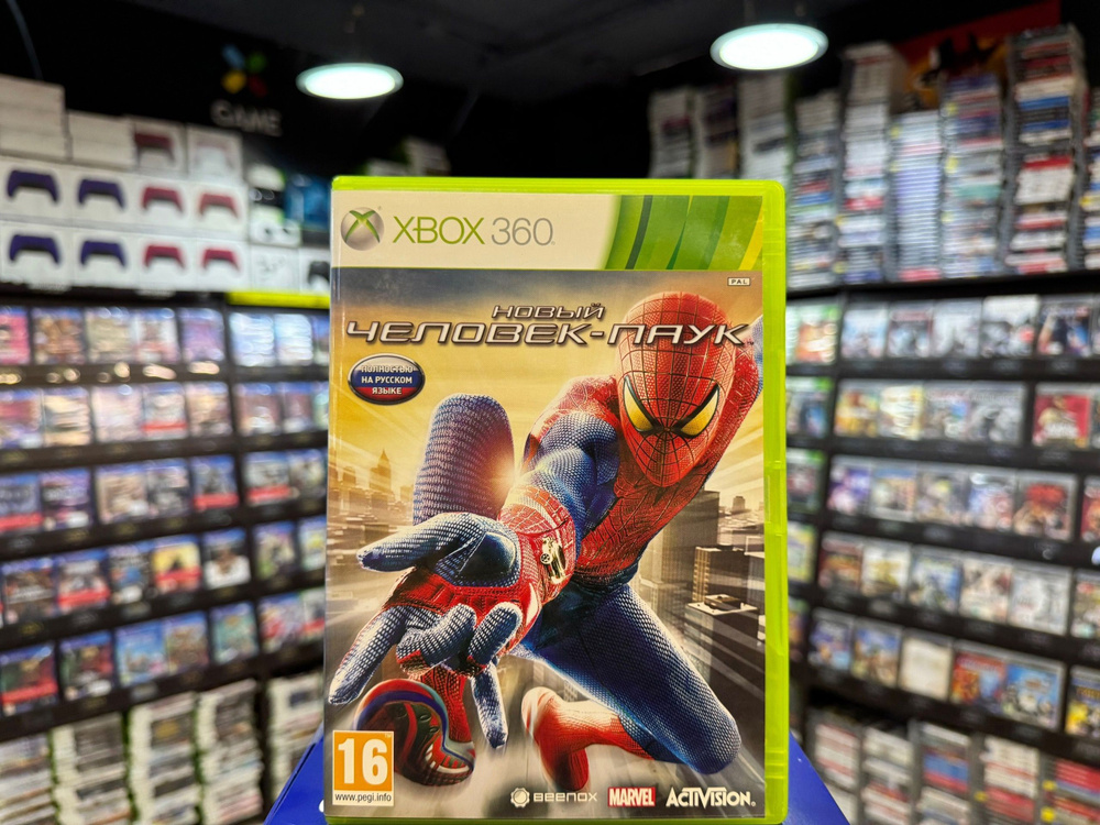 Игра Игра Новый Человек-Паук (The Amazing Spider-Man) (Xbox 360) (Box ...