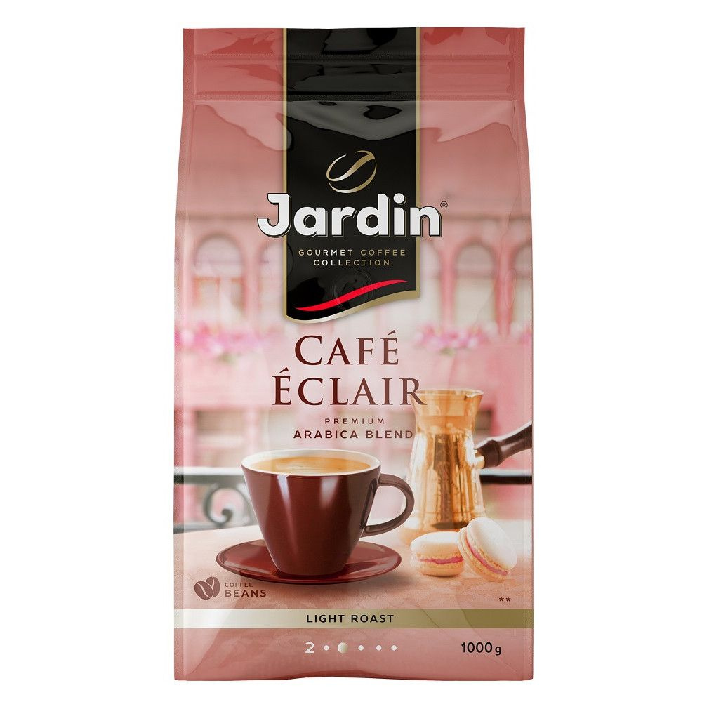 Кофе Jardin Cafe Eclair в зернах, 1кг - купить с доставкой по выгодным ...