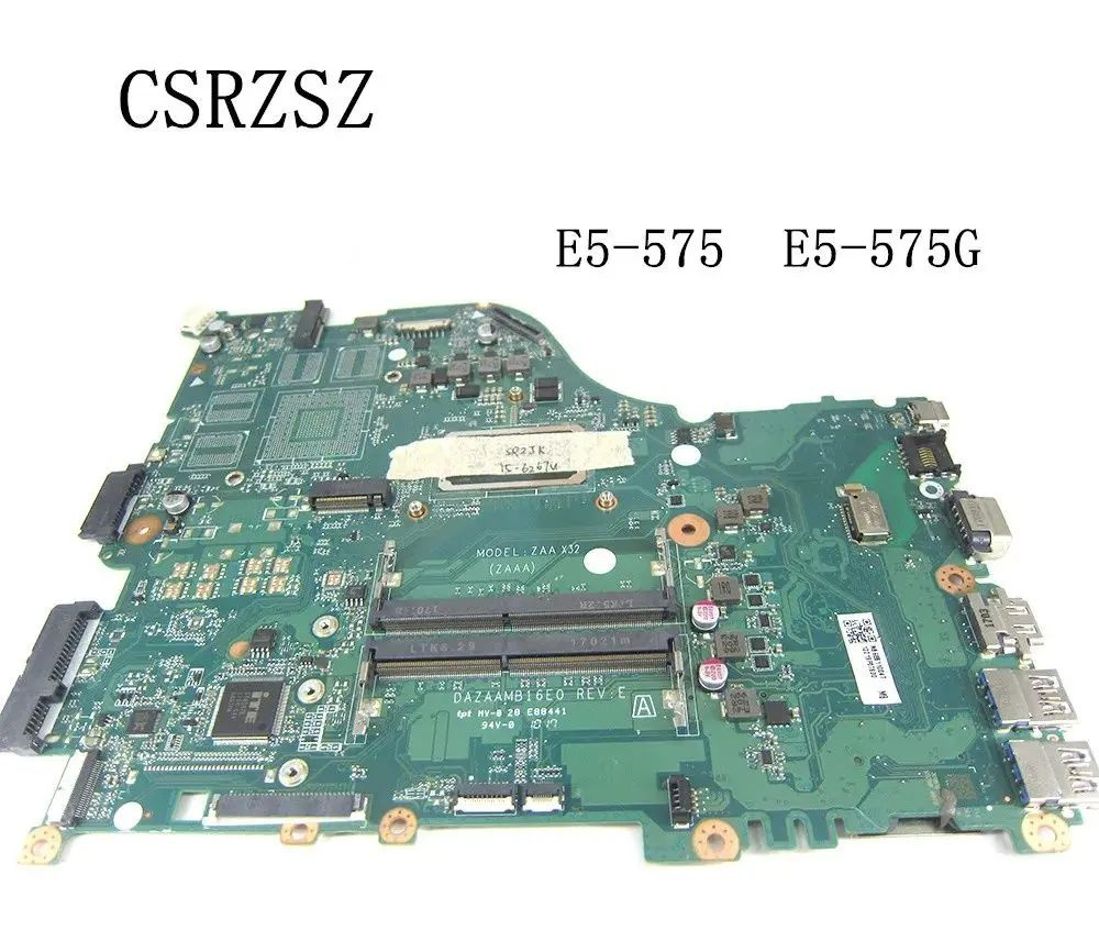 DAZAAMB16E0 для ноутбука Acer Aspire E5-575 E5-575G MB с тестовой хорошей платой i5-6265U ...